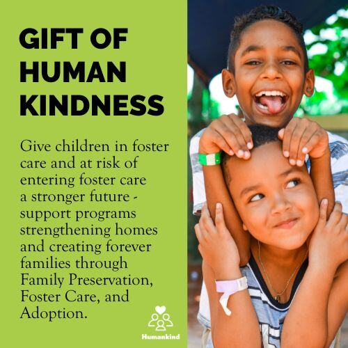 Humankind Gift Catalog Page